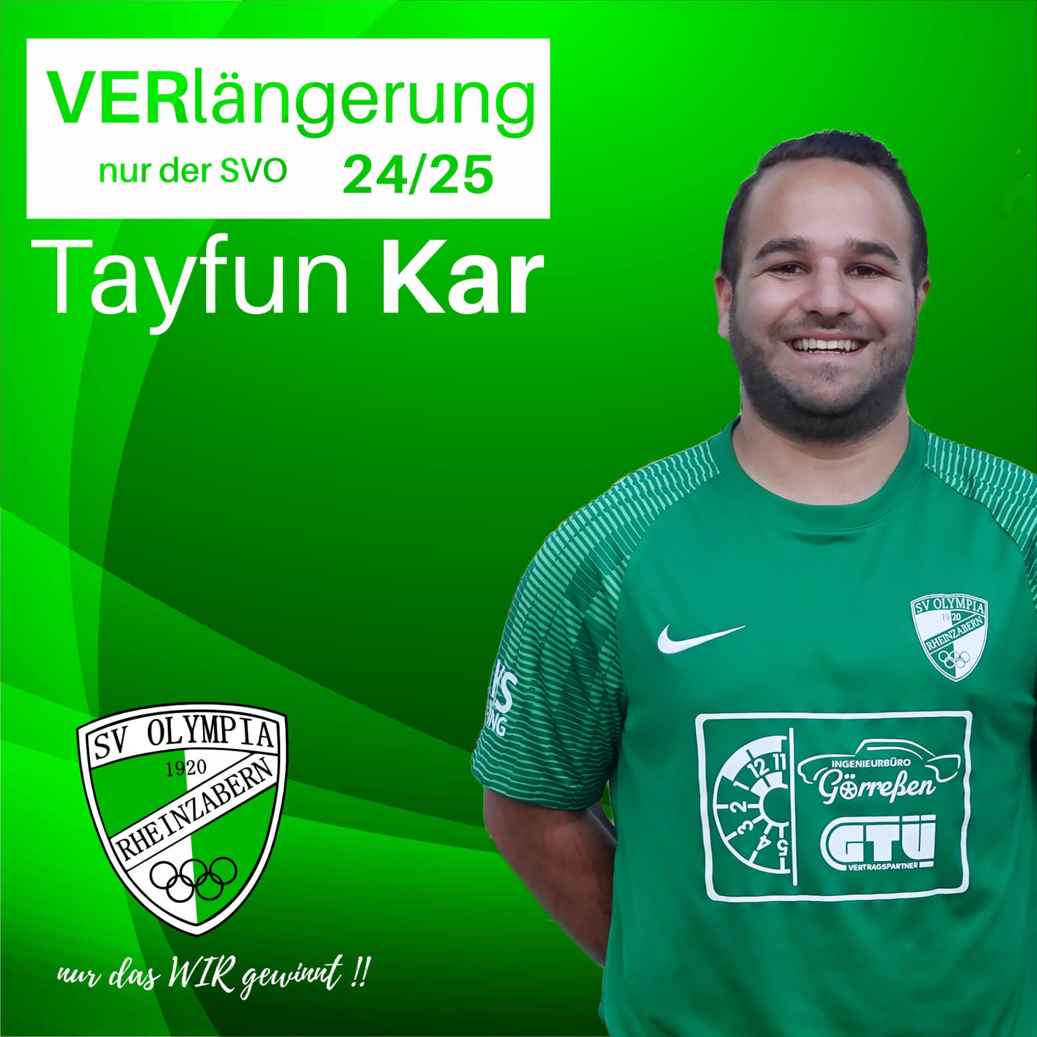 Kaderupdate: Kar und Diener bleiben dem SVO treu! - SV Olympia Rheinzabern