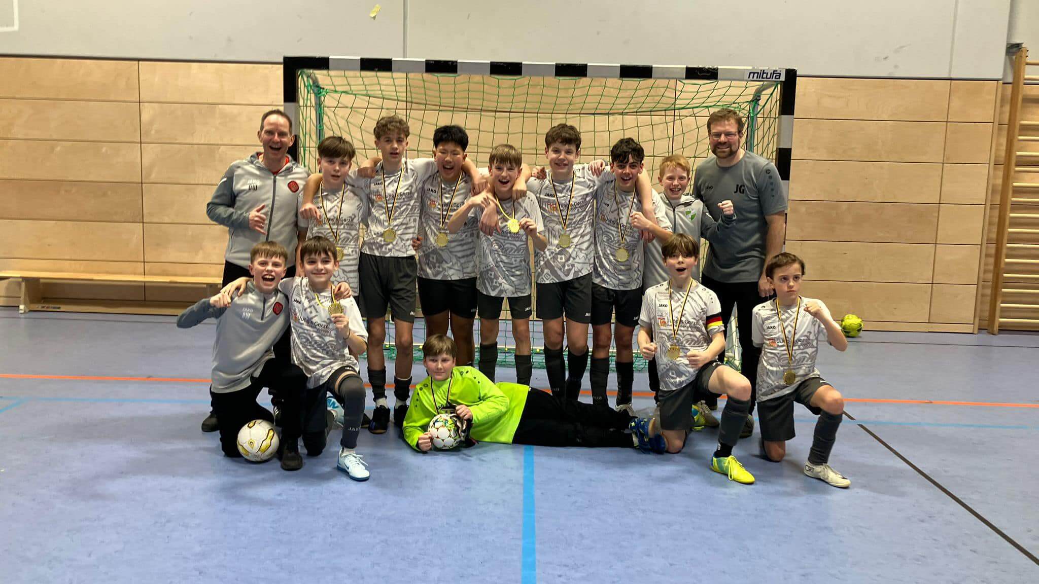 D-Junioren unschlagbar in der Halle - SV Olympia Rheinzabern